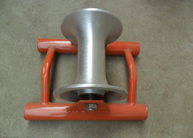Aluminum Cable Pulling Pulley Single Cable Laying Roller For Power ...