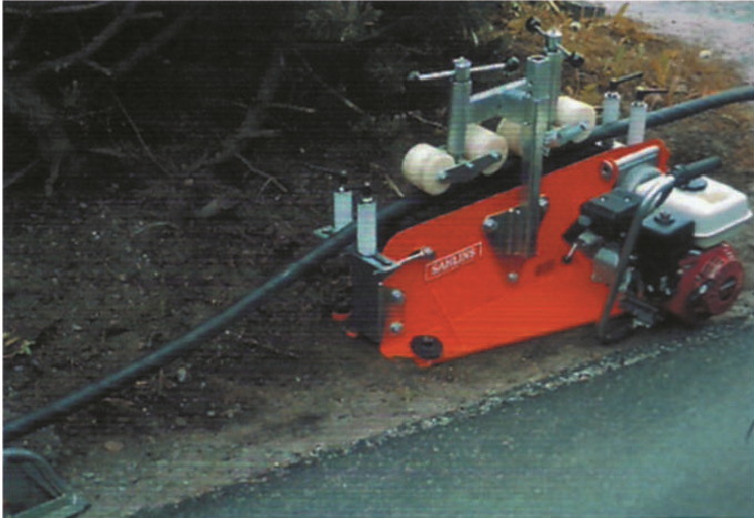 5KN Diesel Cable Hauling Machine / Cable Pulling Winch for Pulling 30 ...