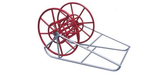 Cradle Reel Elevators Pilot Wire Reel Stands Φ1400 X 560 Matched With ...