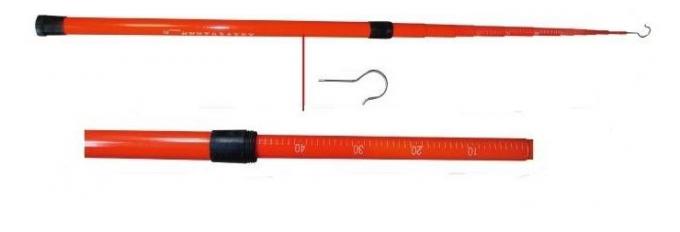 Telescopic Height Measuring Stick Measurement Rod For Measurement Height