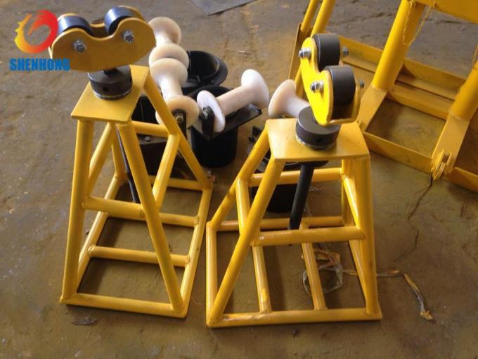 ISO Underground Cable Installation ToolsReel Payout Stand for Power ...