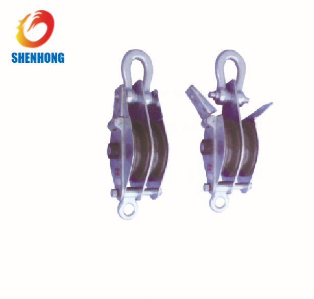 Power construction tools two ways dual sheave hoisting tackle