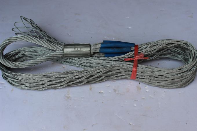 Power construction tools 10KN cable mesh sock for OPGW Steel Wire Mesh