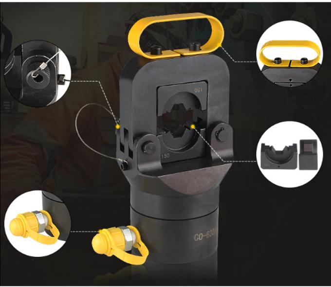 Hydraulic Wire Crimping Tool Compression Head Crimping Up To 630mm2