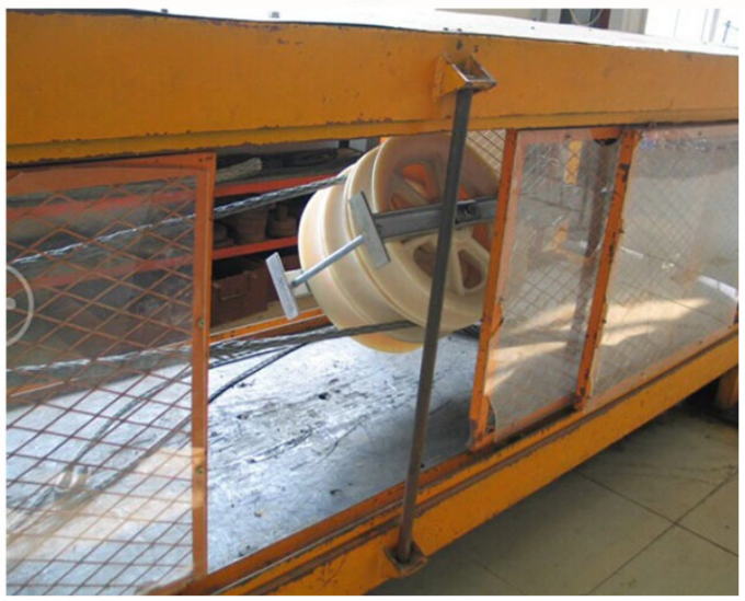 Bundled Conductor Stringing Block Cable Pulling Pulley For Overhead ...