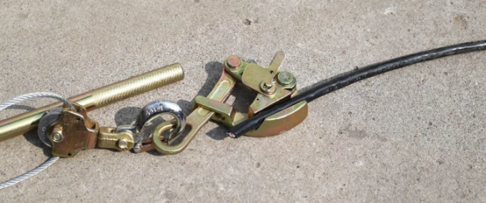2 Ton Overhead Cable Pulling Clamp Grip Wire Grip For 4 - 22 Mm Cable
