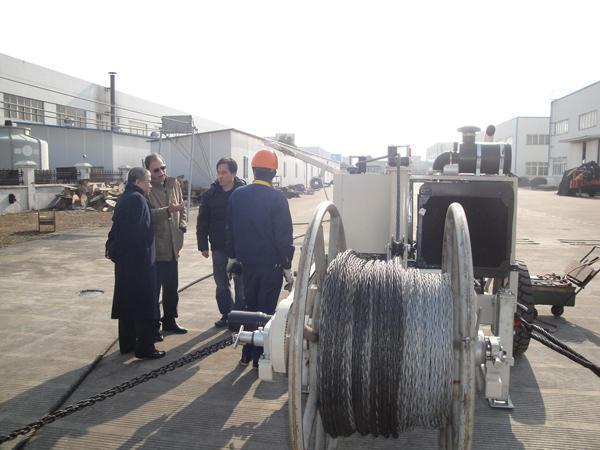 Durable Conductor Stringing Machine , Hydraulic Cable Puller Machine ...