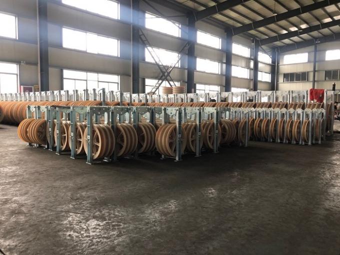 Bundled Wire Conductor Stringing Cable Pulley Block