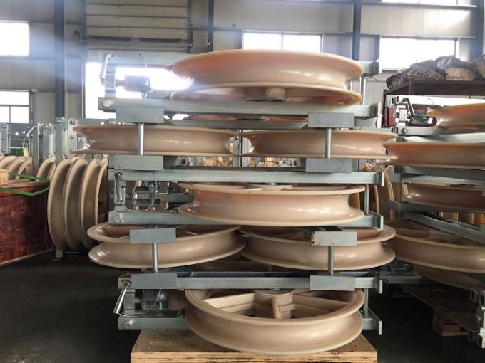 Bundled Wire Conductor Stringing Cable Pulley Block