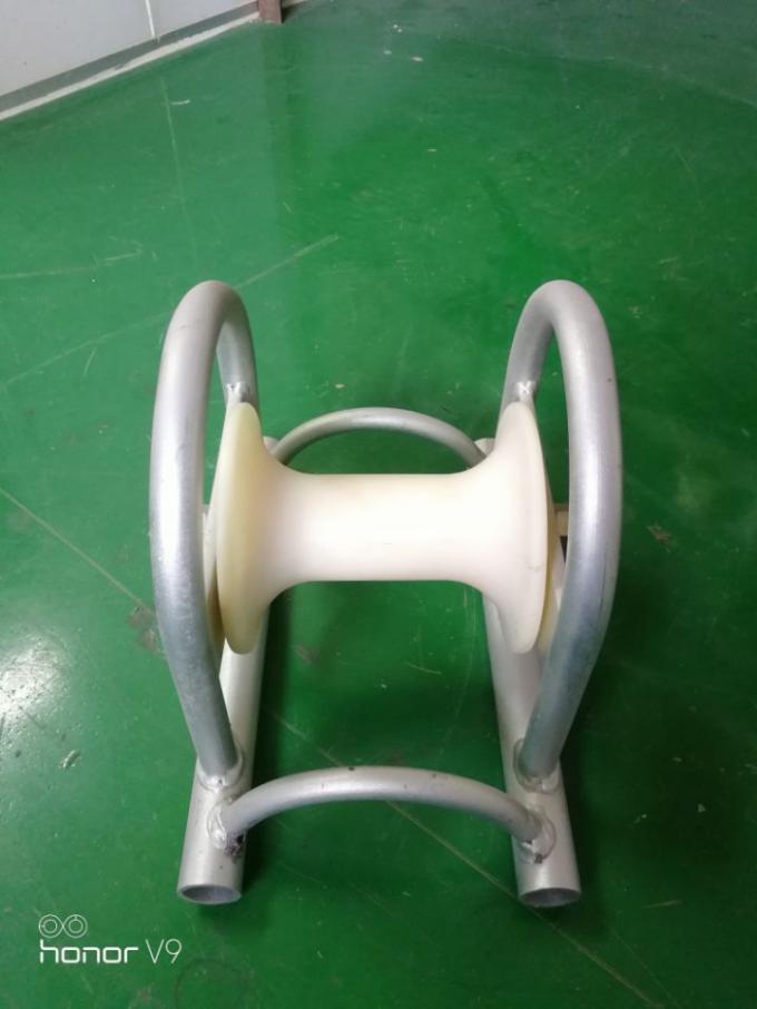 10KN Galvanized Nylon Sheave Cable Pulling Pulley