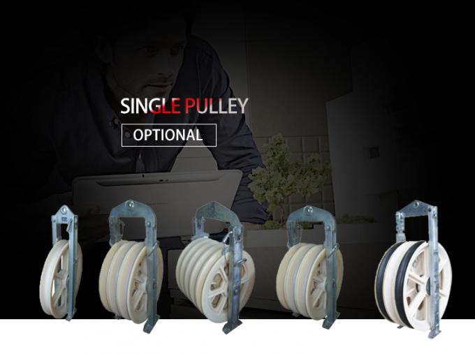 Single Wheel 20KN Overhead Line Stringing Blocks