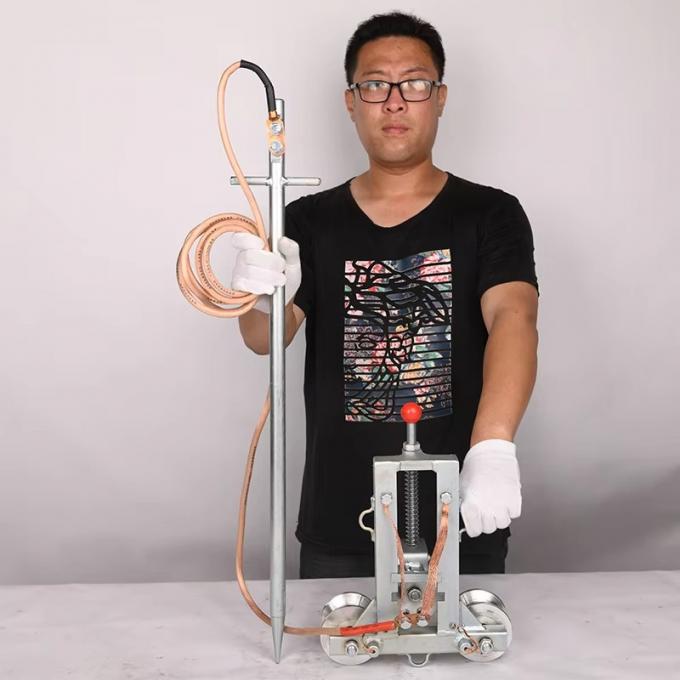 Aluminum wheel GROUNDING ROLLER EARTHING ROLLER WITH 25MM2 COPPER WIRE