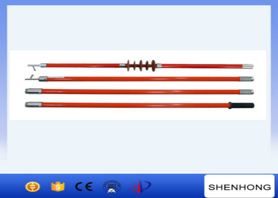500KV Overhead Line Construction Tools Fiberglass Telescopic Hot ...