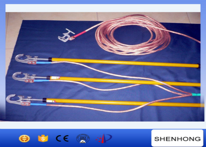 Electrician High Voltage Portable Earthing Equipment 220KV With Ground ...