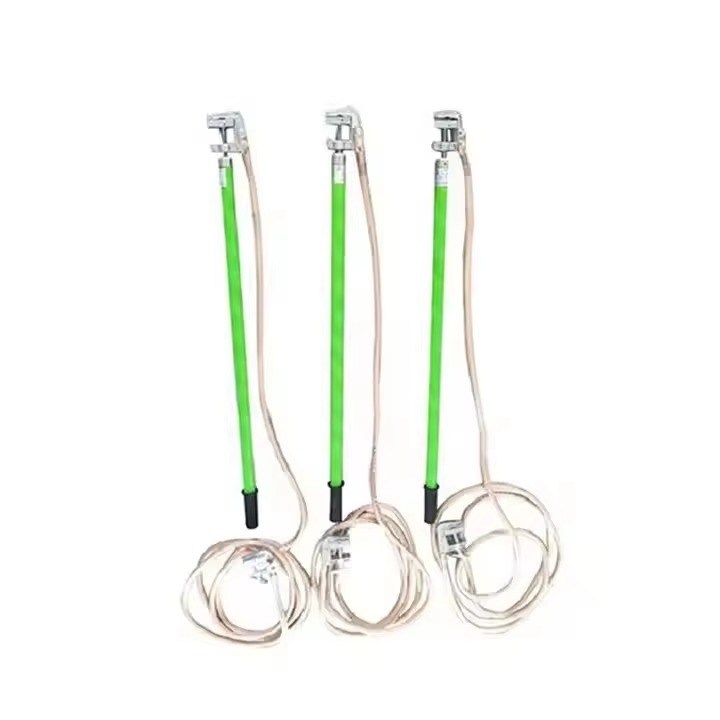 Portable High Quality Copper Single Phase Type Earth Grounding Rod Set