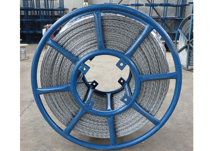 12 Strands Antitwisting Galvanized Hexagonal Wire Rope for laying and ...