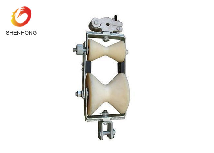 2KN Double Cable Pulley Machine To Replace The Overhead Ground Wire By ...