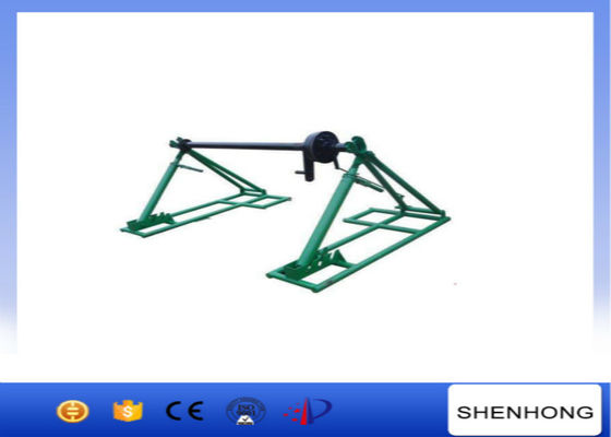 5 Ton Integratd Cable Reel Jack Stands Spooling Heavy Drums With Disc ...