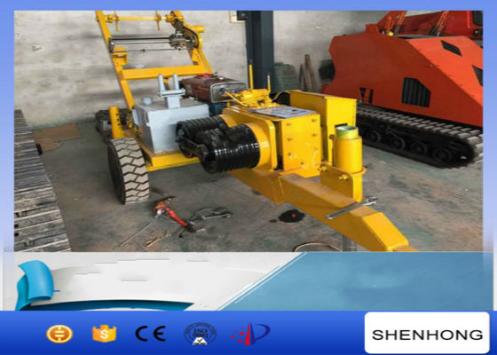 5Km / H Hydraulic Puller Tensioner 110KV Conductor Stringing Equipment