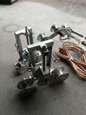 Aluminum Wheel Grounding Block Grounding Devices For Rope And Conductors