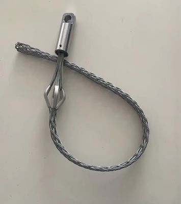 45KN Breaking load Steel Galvanized Rotation Mesh Cable Pulling Grip ...