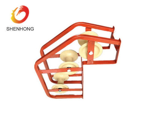 Edge Mount Manhole Lead In Cable Roller Guide Roller Trench Roller